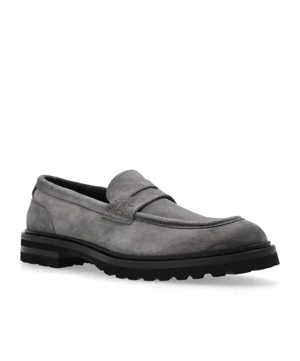 Dolce & Gabbana Quilted Round Toe Loafers