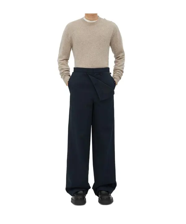 Bottega Veneta Cotton Twill Trousers