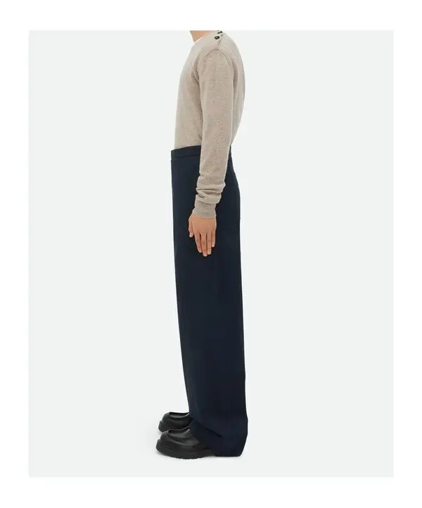 Bottega Veneta Cotton Twill Trousers