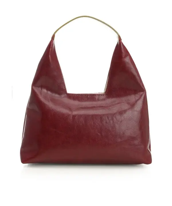 Marni Logo Lettering Mini Shoulder Bag - Red