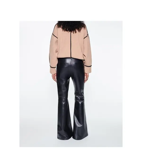 STAND STUDIO Belted Biker Pants With Zip Cuffs