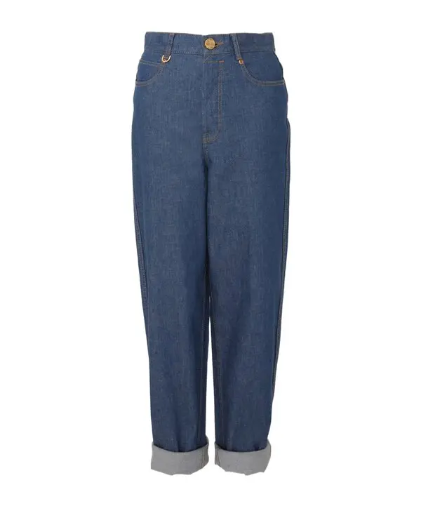 Zimmermann Straight Leg Jeans - Blue