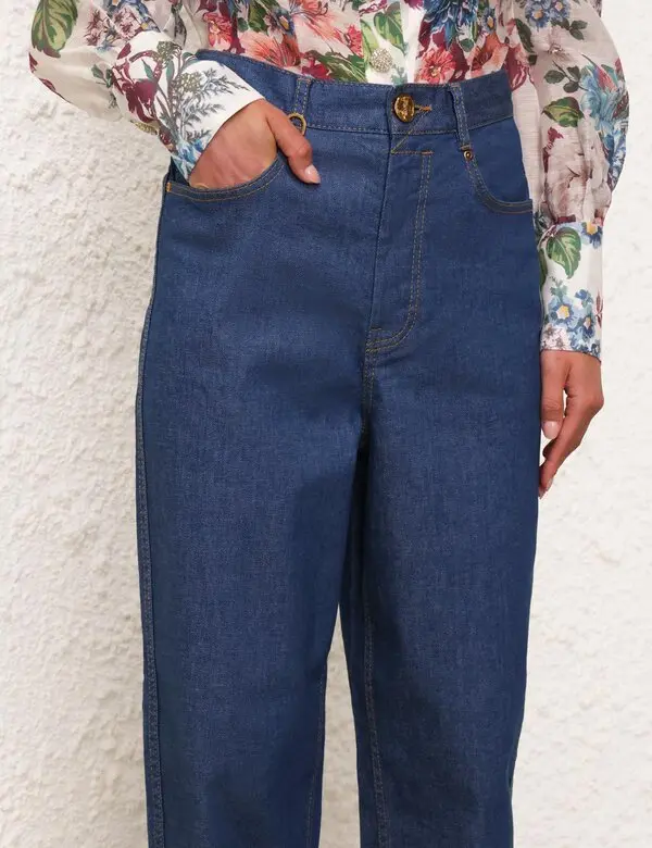 Zimmermann Straight Leg Jeans
