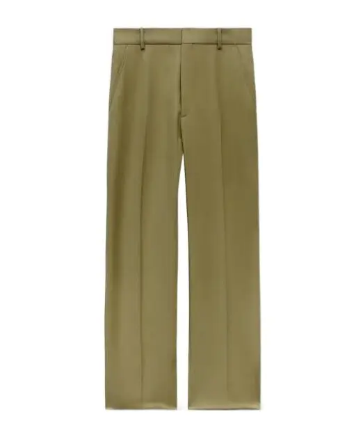 Kenzo Straight Tailored Pants - Khaki