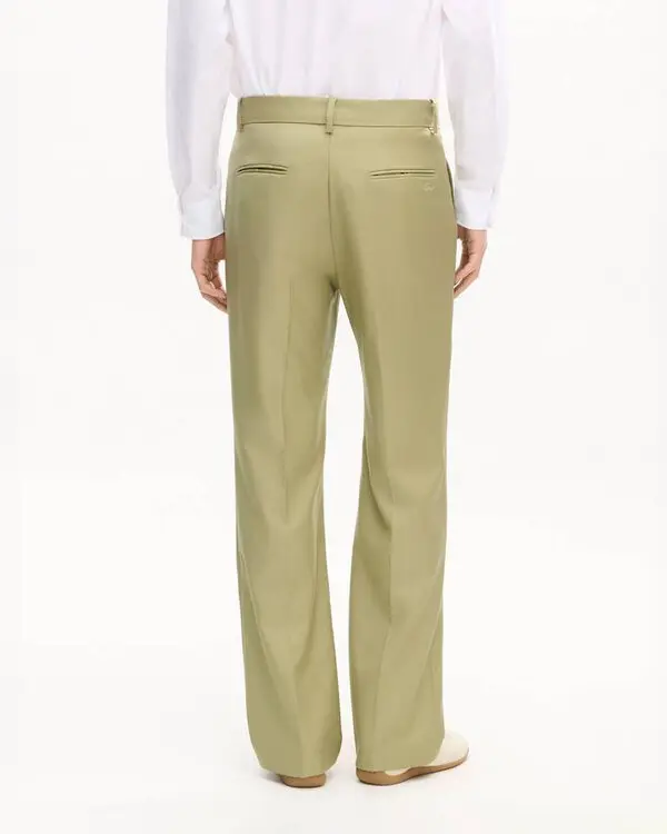Kenzo Straight Tailored Pants - Khaki