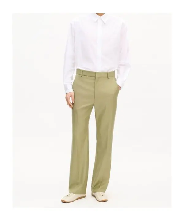 Kenzo Straight Tailored Pants - Khaki