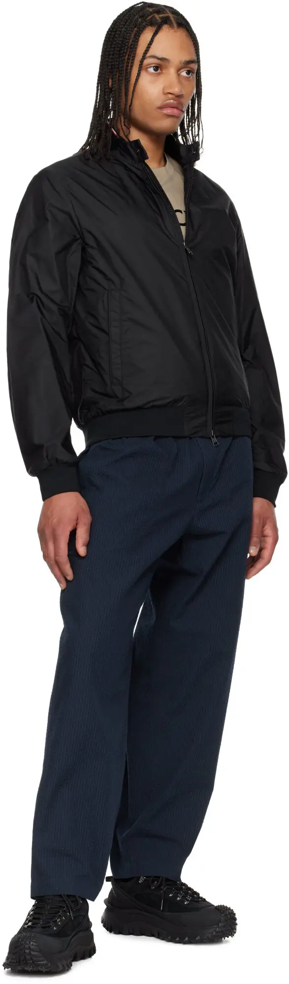 Moncler Reppe Rain Jacket - Black