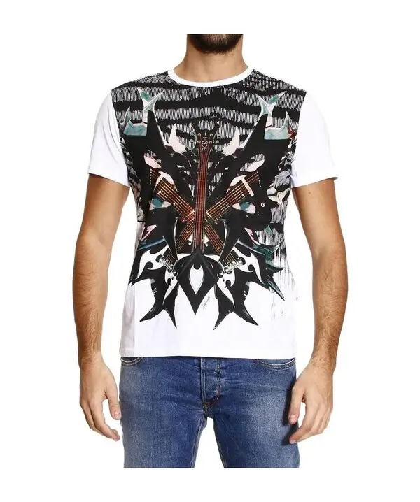 Just Cavalli Pattern Printed T-shirt