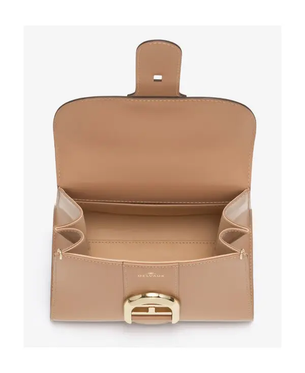 Delvaux Brillant Mini Shoulder Bag - Brown