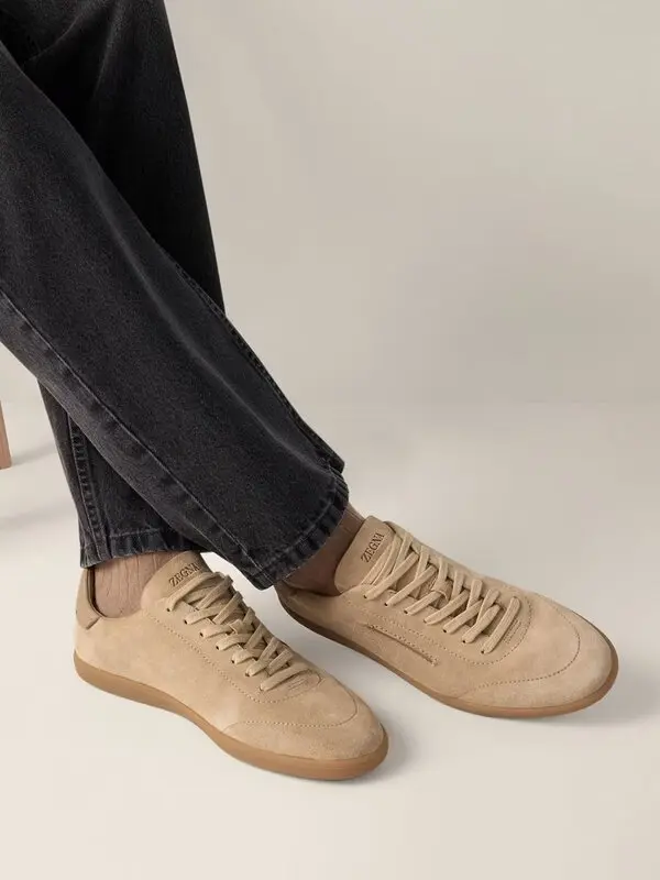 Zegna 232 Low-top Sneakers - Beige