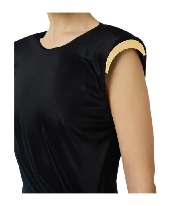 Elisabetta Franchi Draped-detail Maxi Dress