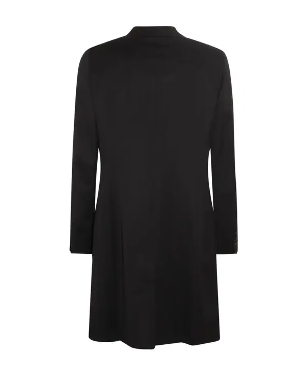 Comme Des Garçons Layered Zip Detail Coat