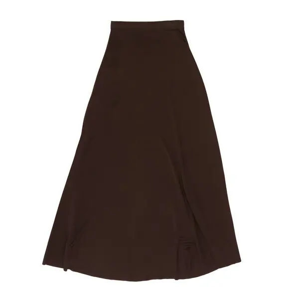 Saint Laurent High Waist A-line Skirt - Black