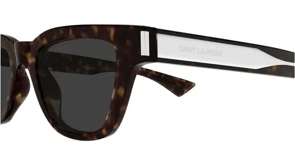 Saint Laurent Jacques Rectangular Sunglasses - Black