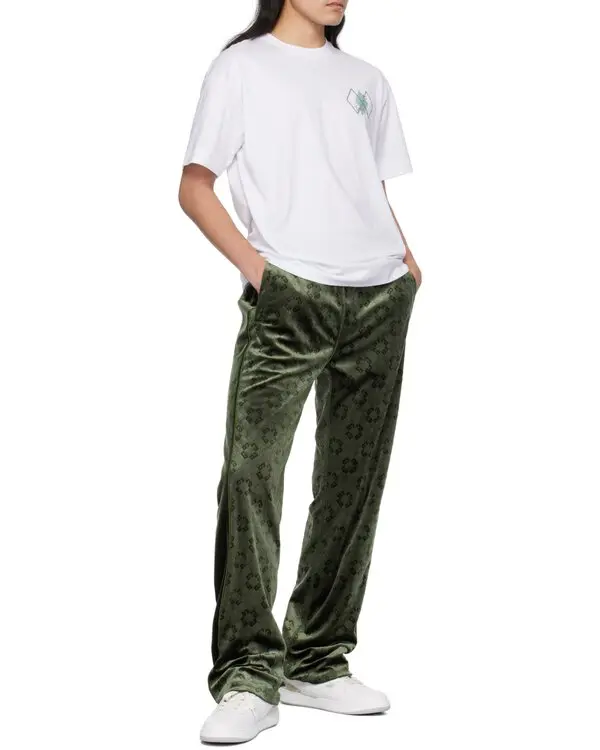 Givenchy Monogram Velvet Jogger Pants