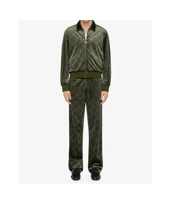 Givenchy Monogram Velvet Jogger Pants