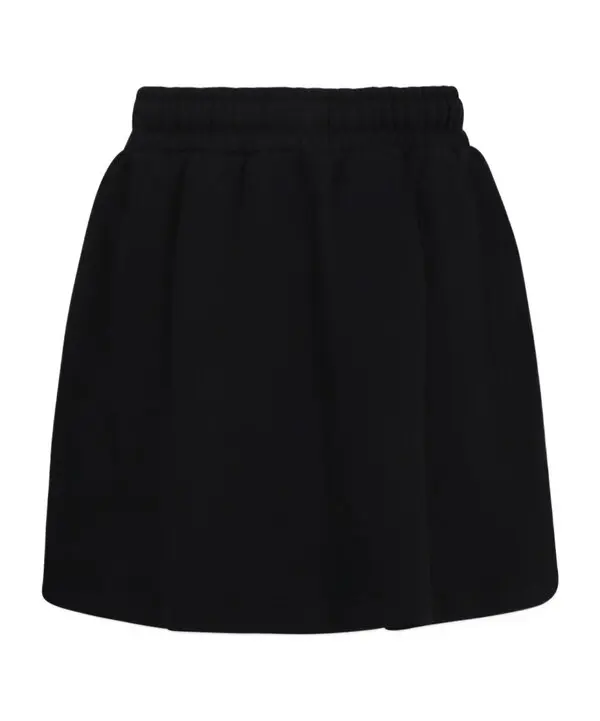 Moschino Drawstring Skirt With Logo Detail
