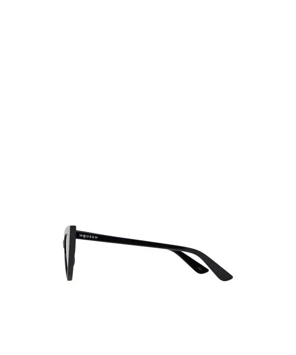 Alexander McQueen Cat Eye Sunglasses - Black/smoky