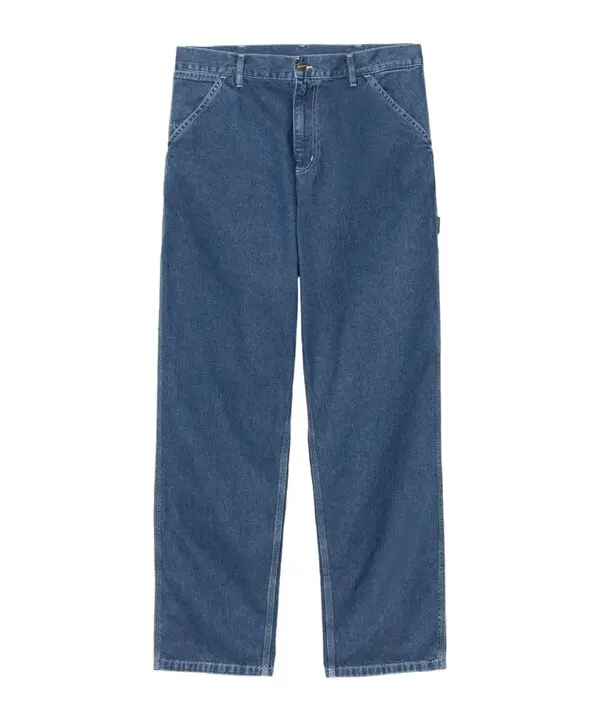 Carhartt Work In Progress Single Knee Pants - Blue