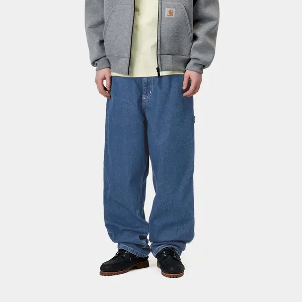 Carhartt Work In Progress Single Knee Pants - Blue