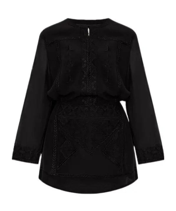 Isabel Marant Étoile Oaria Embroidered Mini Dress