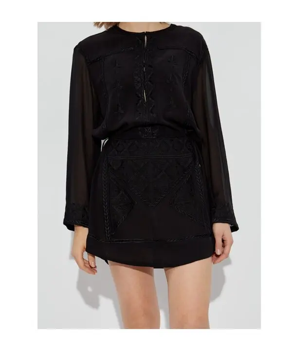 Isabel Marant Étoile Oaria Embroidered Mini Dress