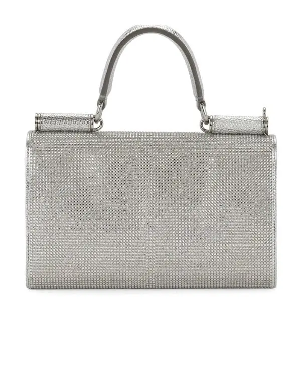 Dolce & Gabbana Embellished Phone Bag - Gray
