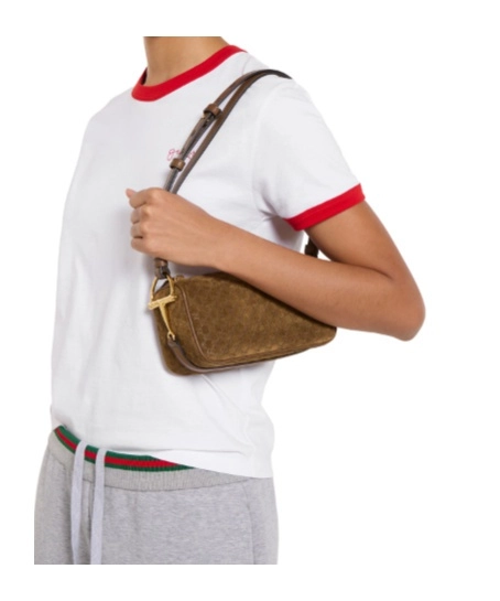Gucci Monogrammed Shoulder Bag