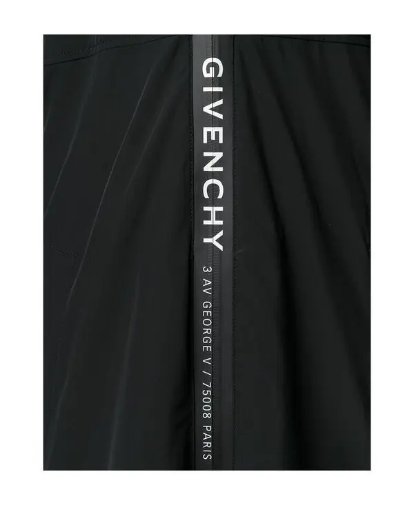 Givenchy Hooded Belted Raincoat