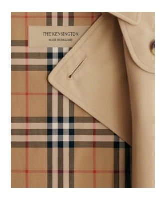 Burberry Mid-length Kensington Heritage Trench Coat