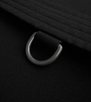 Burberry Double-breasted Belted Trench Coat - Black