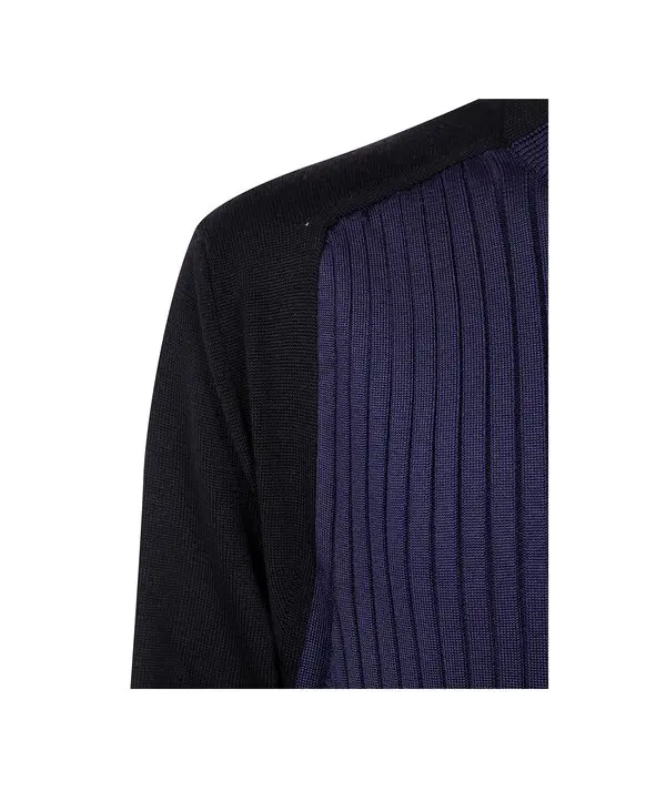 JIL SANDER Crewneck Knitted Jumper - Black