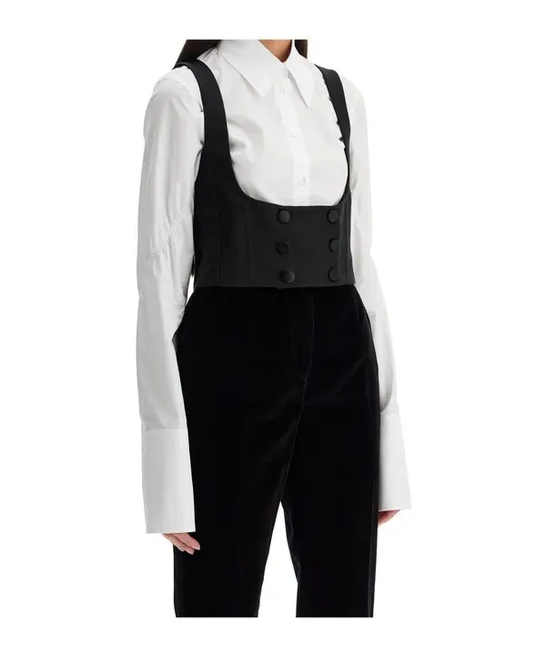 Dolce & Gabbana Double-breasted Tuxedo Vest