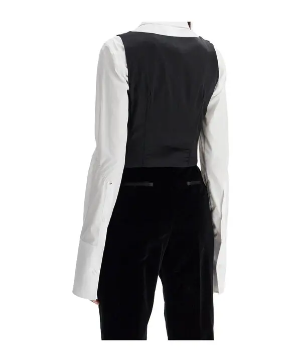 Dolce & Gabbana Double-breasted Tuxedo Vest