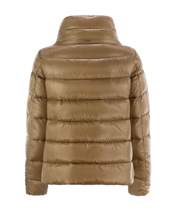 Herno Long-sleeved Down Jacket - Brown