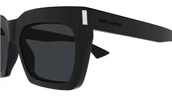 Saint Laurent Rectangular Sunglasses - Black