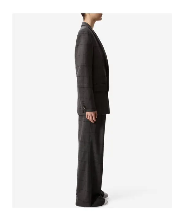 Coperni Double-breasted Tailored Jacket With Notch Lapel And Buckle Detail