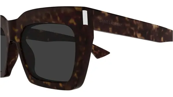 Saint Laurent Rectangular Sunglasses - Black