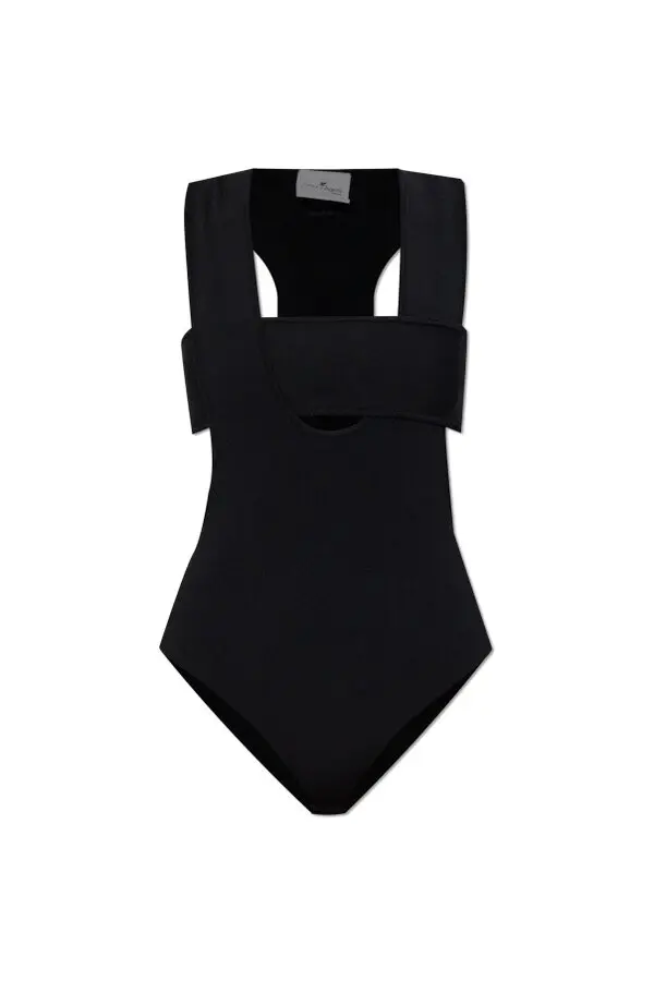 COURREGES Infinity Bodysuit - Black