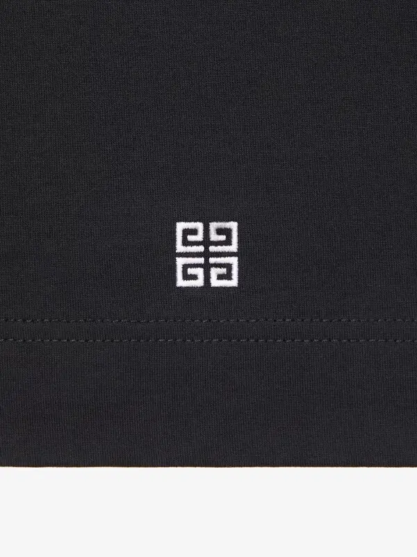 Givenchy Crest Logo Embroidered T-shirt