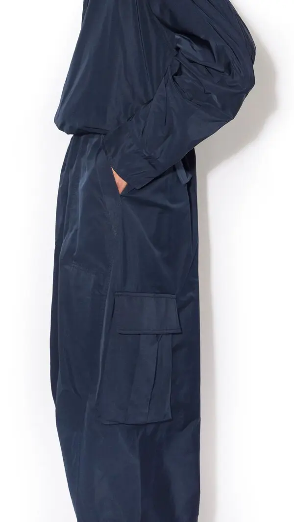 Alaïa Low Waist Drawstring Cargo Pants