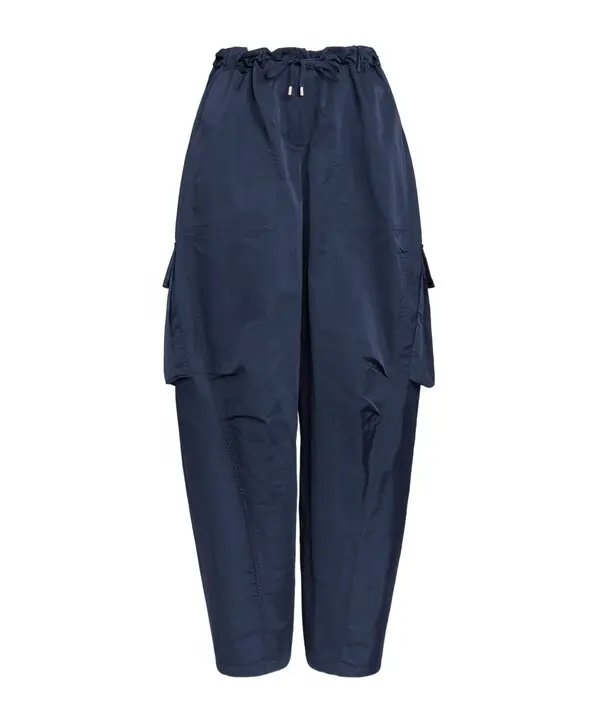 Alaïa Low Waist Drawstring Cargo Pants