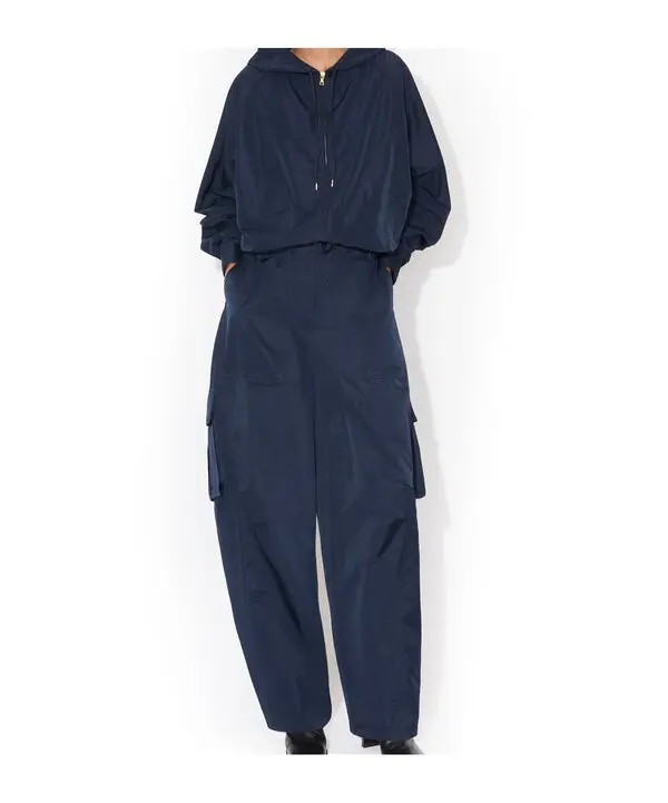 Alaïa Low Waist Drawstring Cargo Pants