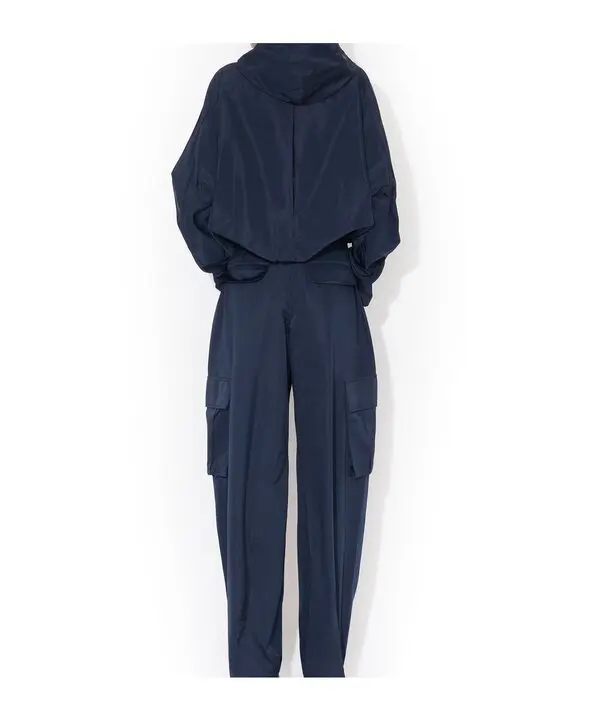 Alaïa Low Waist Drawstring Cargo Pants