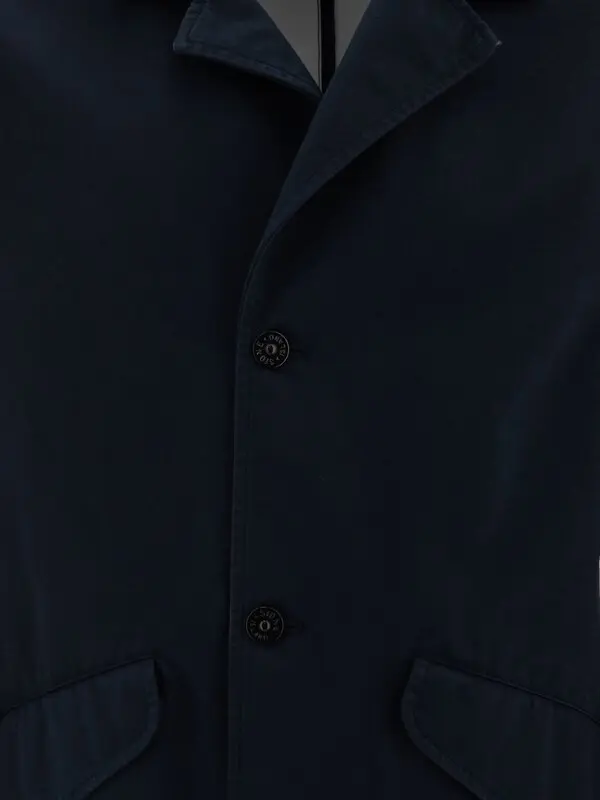 Stone Island Raso Gommato 3l Jacket - Blue