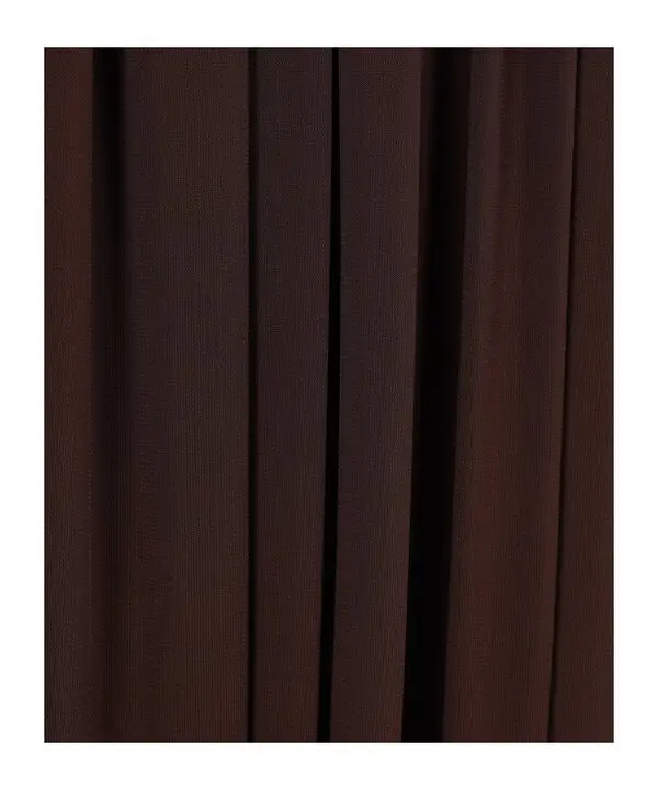 Alaïa Halterneck Sleeveless Draped Midi Dress - No
