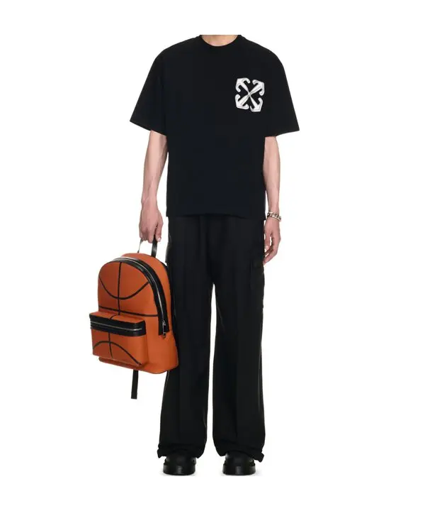 Off-White Graphic Printed Crewneck T-shirt