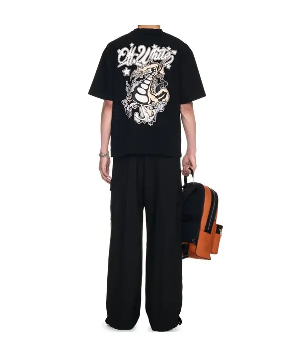 Off-White Graphic Printed Crewneck T-shirt