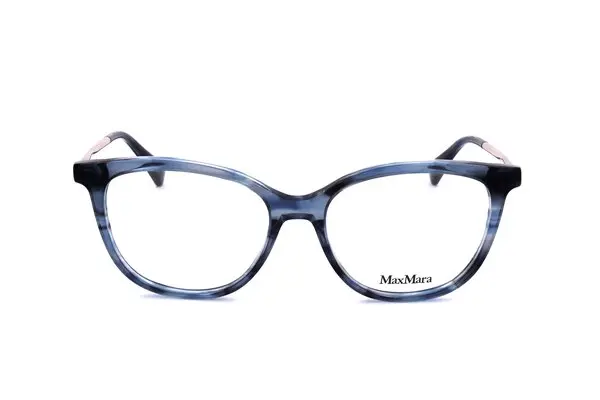 Max Mara Square Frame Glasses - Blue