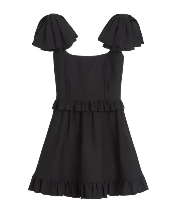 Valentino Garavani Bow Detail Mini Dress